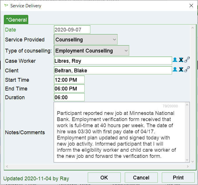 Case Notes Examples & Templates | Societ Nonprofit Solutions