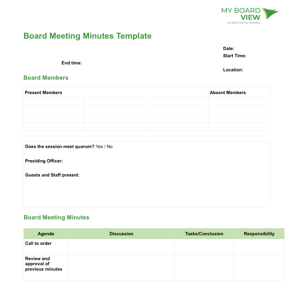 The ESSENTIAL Nonprofit Board Member Guide & Board Templates