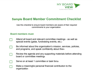 The ESSENTIAL Nonprofit Board Member Guide & Board Templates