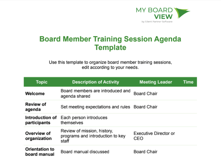 The ESSENTIAL Nonprofit Board Member Guide & Board Templates